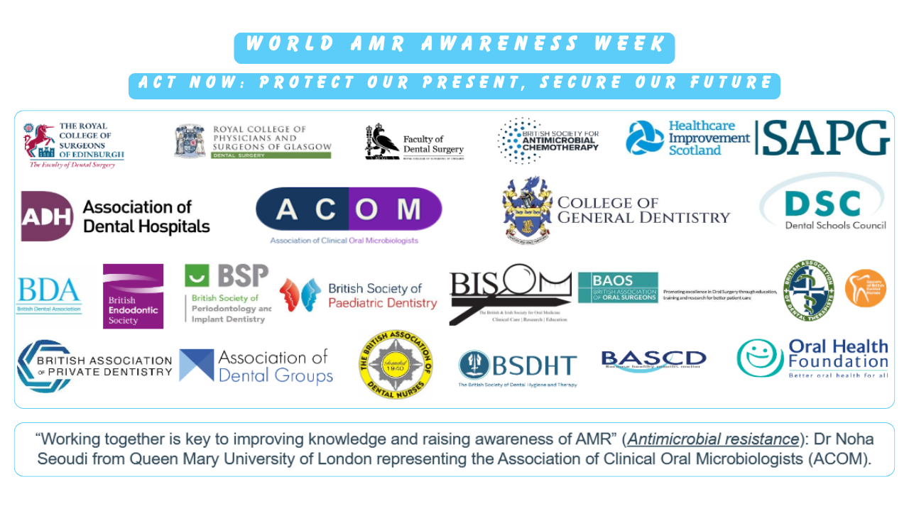 Dental Organisations in the UK and Ireland support the World AMR ...